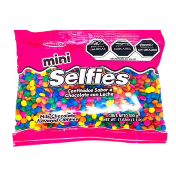 Wongs Lunetas Mini Selfies de Chocolate 500g – Santo Dulce