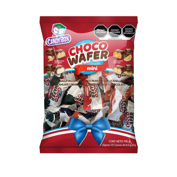 Choco Wafer Mini 107 Piezas – Santo Dulce