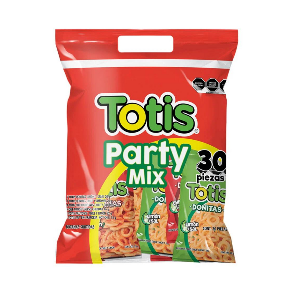 Totis Mega Party Mix 30pzs – Santo Dulce