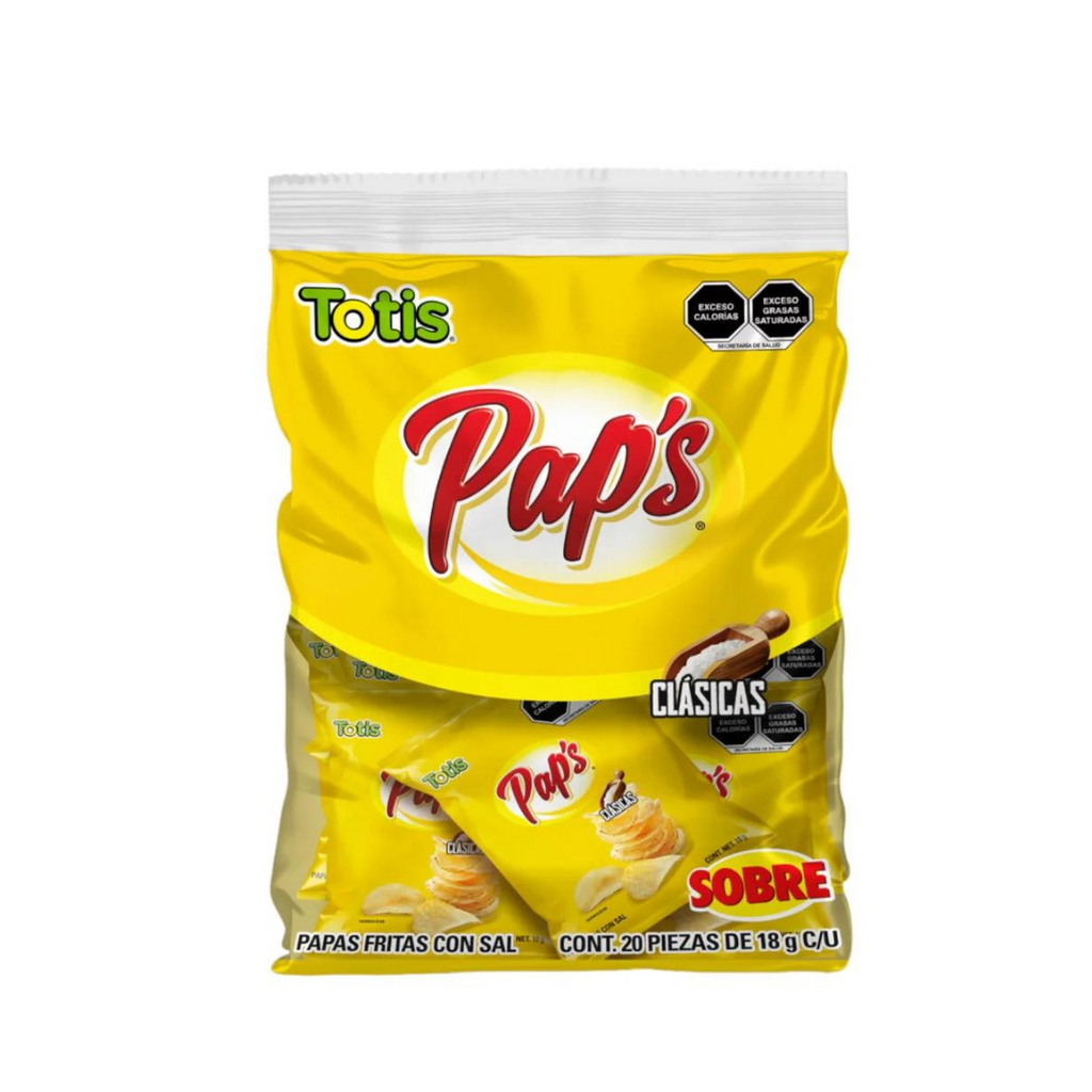 Totis Paps Sal 18g 20pzs – Santo Dulce