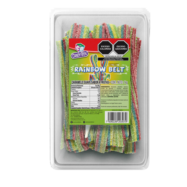 Tupper Tiras Rainbow Belt 1kg – Santo Dulce