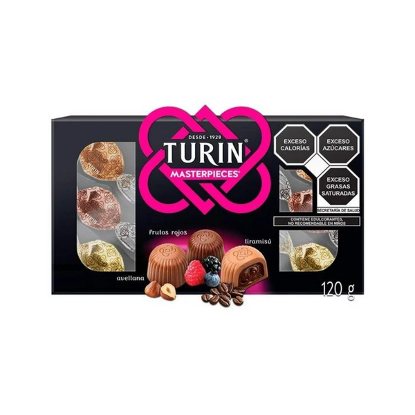 Turín chocolate Masterpieces Estuche 120g – Santo Dulce