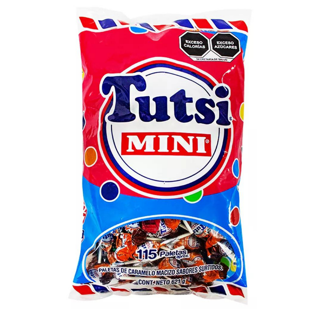 Tutsi Pop paleta Mini 115pzs – Santo Dulce