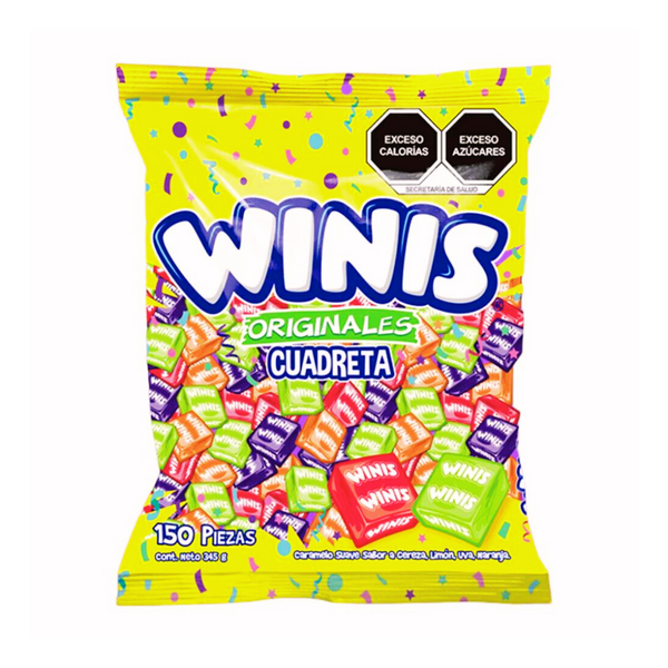 Winis caramelo suave Bolsa Chica 150pzs – Santo Dulce
