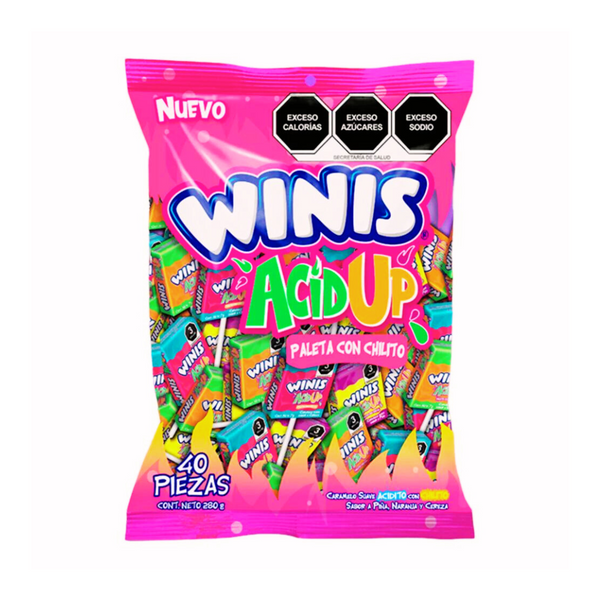 Winis Paleta Acid-up 40pzs – Santo Dulce