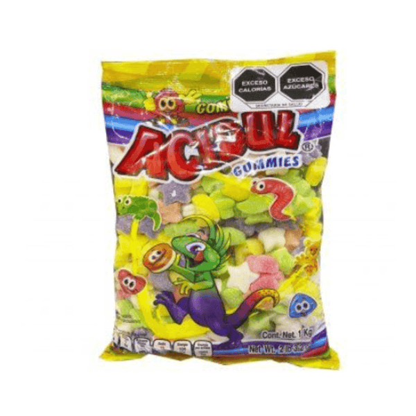 Acidul Gomita Estrella Neon Creamy 1kg – Santo Dulce
