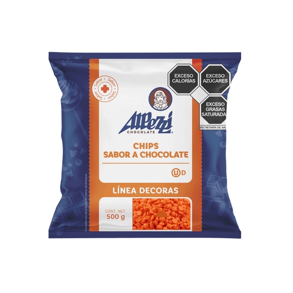 Alpezzi Chispas chocolate Naranja 500 g – Santo Dulce