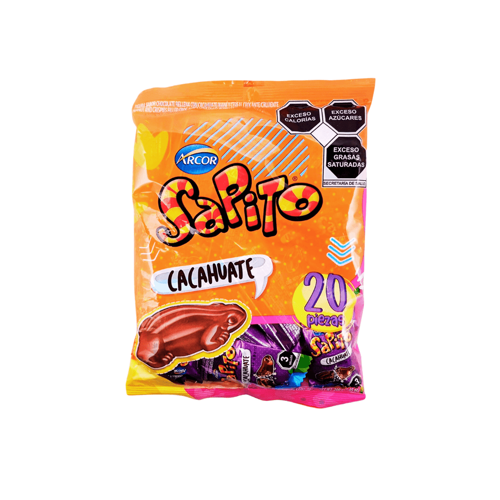 Arcor Sapito Cacahuate 20pzs – Santo Dulce