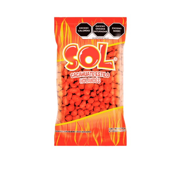 Botanas Sol Cacahuate Holandés 700g – Santo Dulce