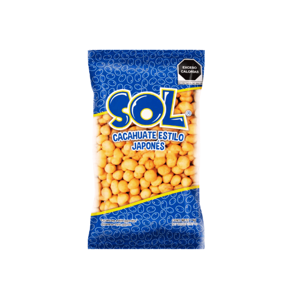 Botanas Sol Cacahuate Japonés 1 kg – Santo Dulce