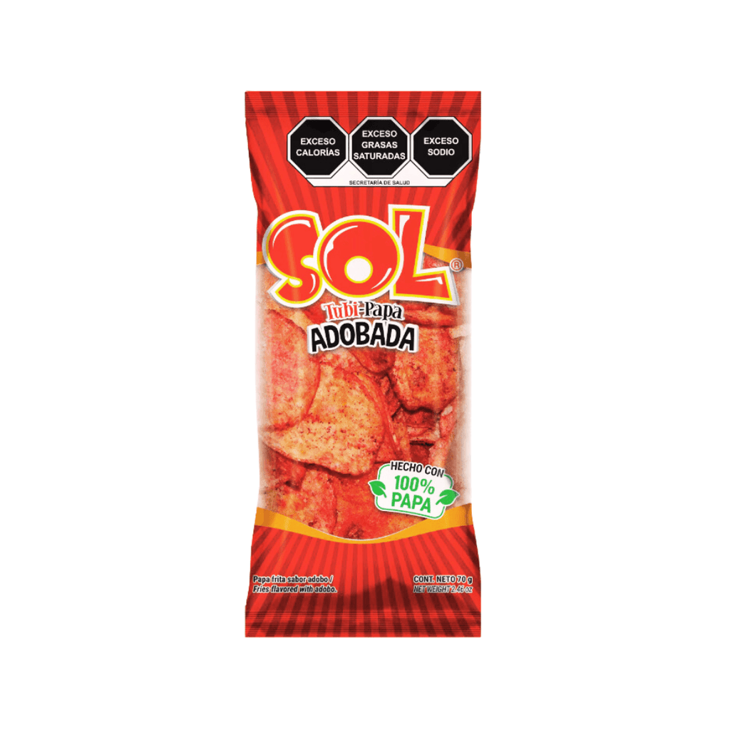 Botanas Sol Papa Adobada 100g – Santo Dulce