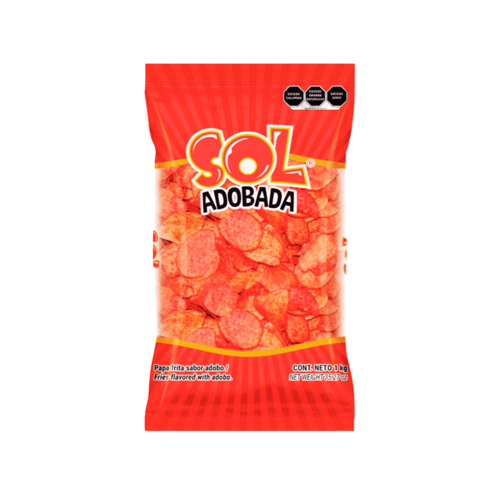 Botanas Sol Papa Adobada 1kg – Santo Dulce