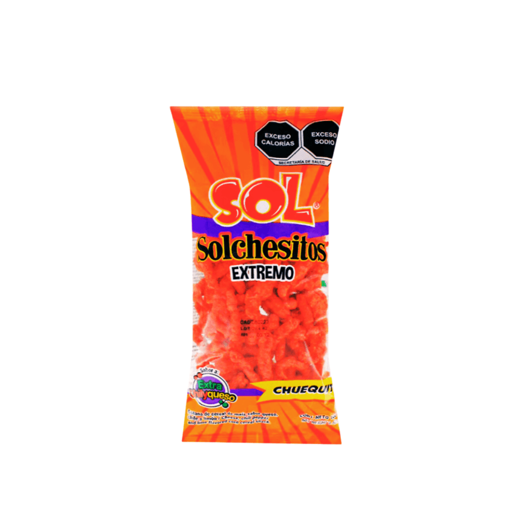 Botanas Sol Tubi Chuequito Extremo 100g – Santo Dulce