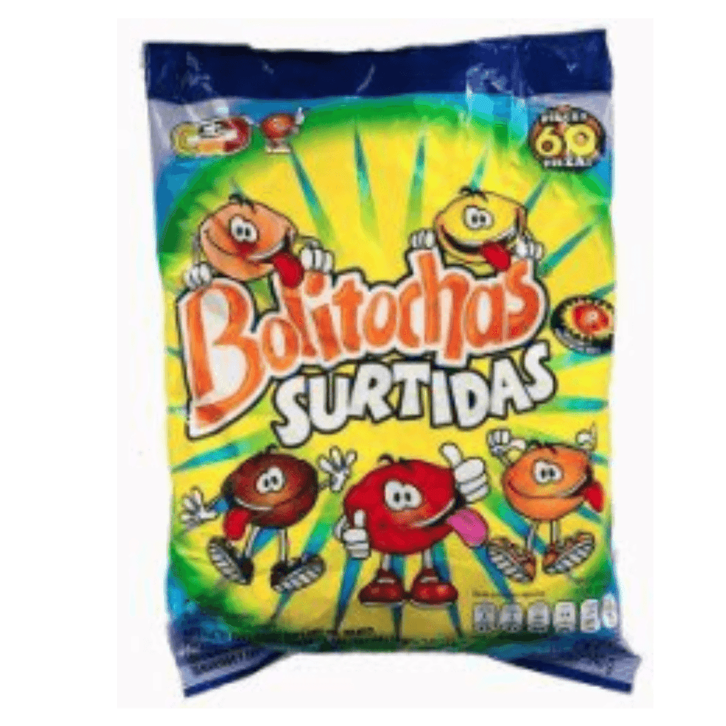 Candy Bolitochas Surtidas 60pzs – Santo Dulce