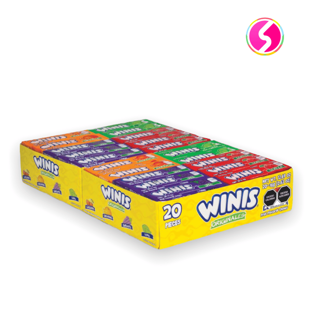 Caramelo Suave Winis Original 2 cajas con 20 pzas c/u – Santo Dulce