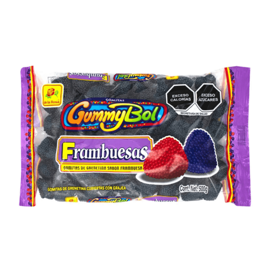 De la rosa goma Frambuesa Morada 500g – Santo Dulce