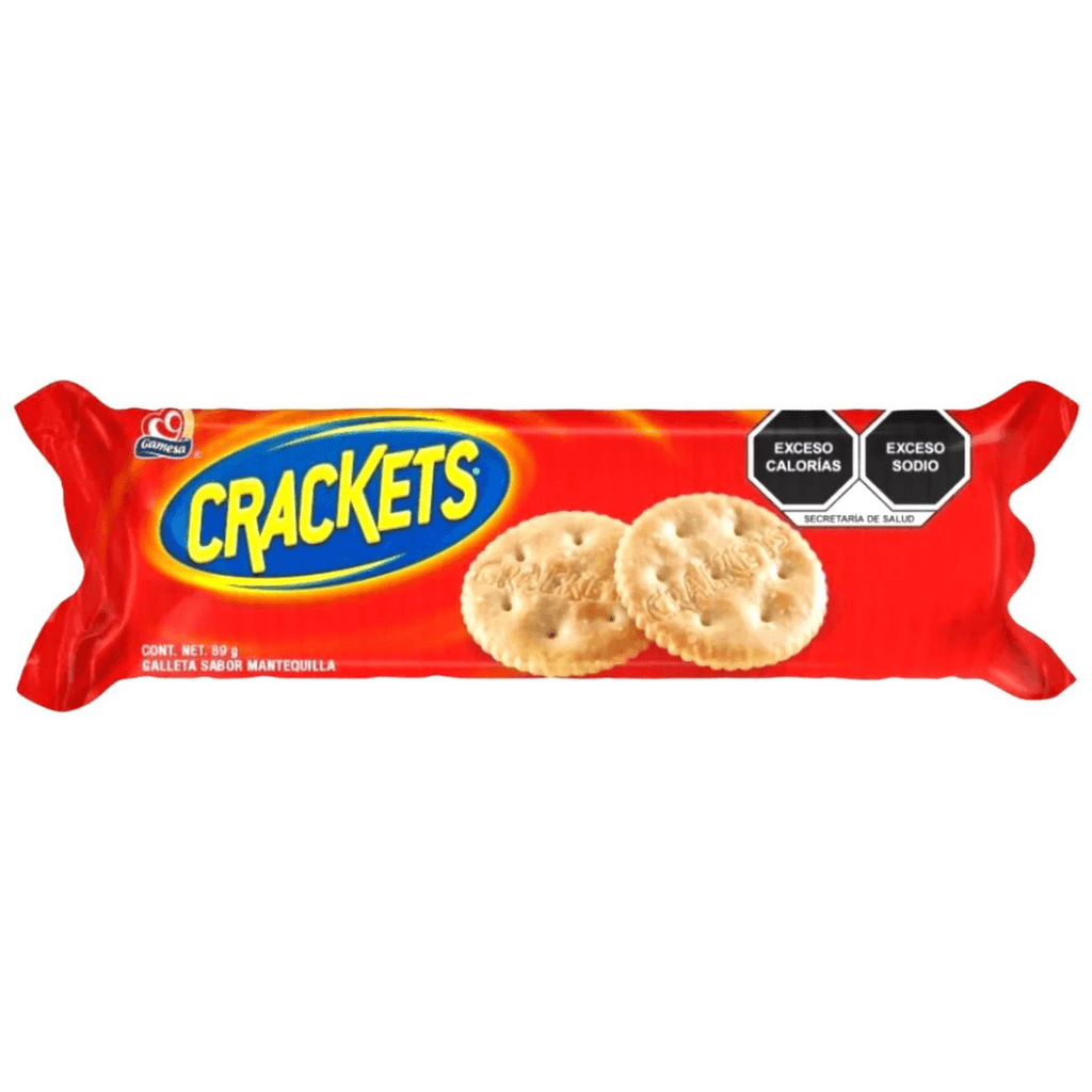 Gamesa Crackets Paketin 89g 20pzs – Santo Dulce