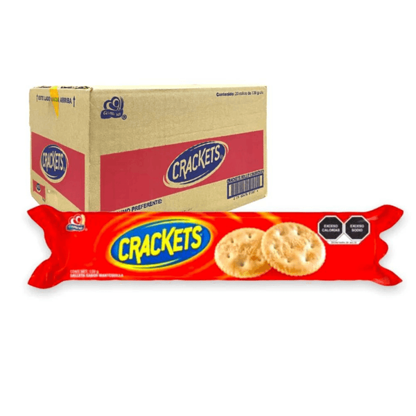 Gamesa Crackets PKT 139g 20pzs – Santo Dulce