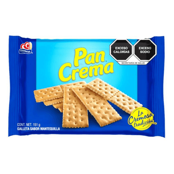 Gamesa Galletas Pancrema Paketon 151g 20pzs – Santo Dulce