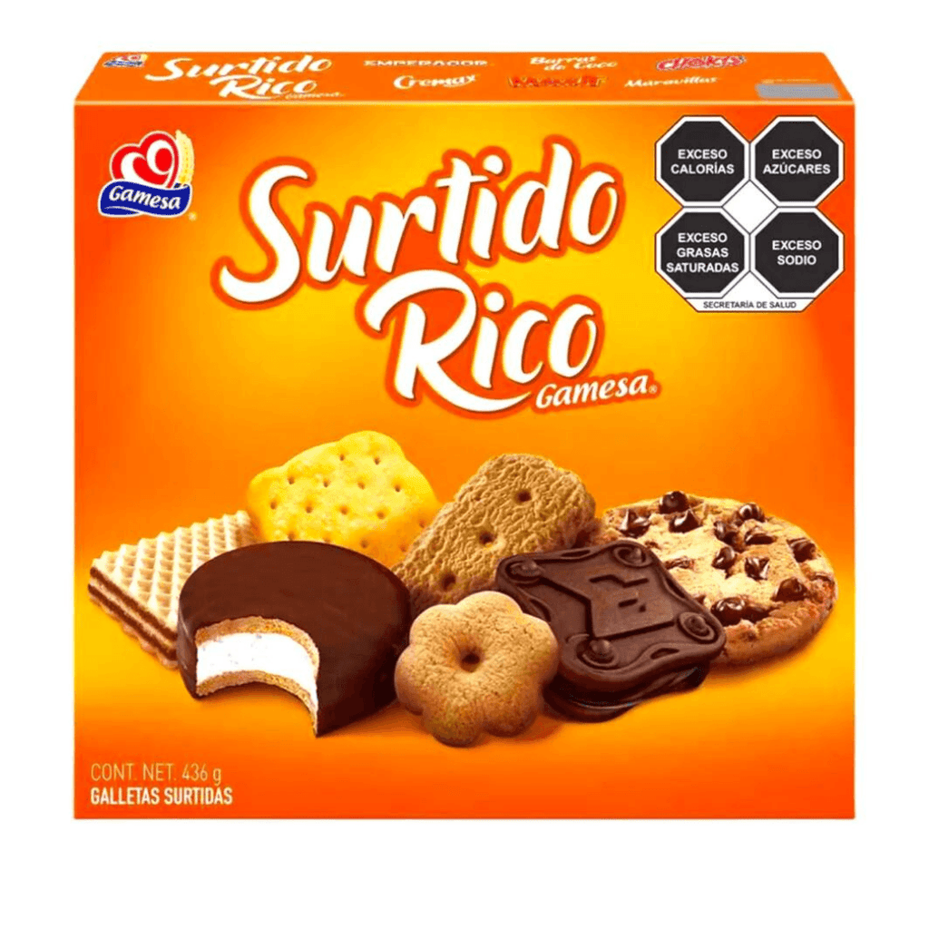Gamesa Surtido Rico 436g – Santo Dulce