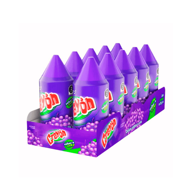 Hersheys Crayon Uva 10pzs – Santo Dulce