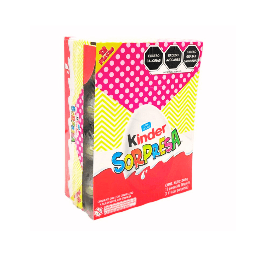Kinder Huevo Barbie 12pzs – Santo Dulce