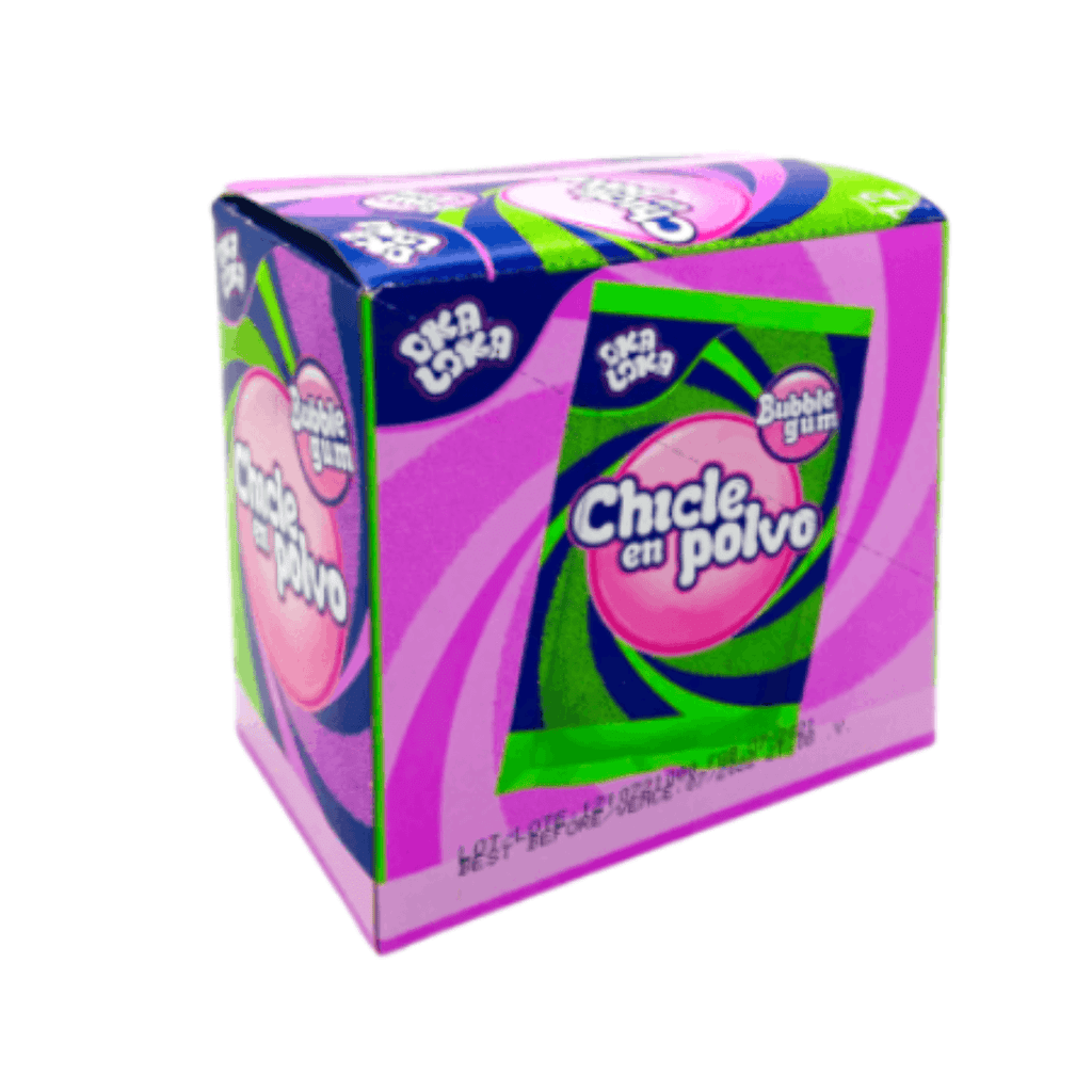 Marco Oka Loka Chicle en Polvo 12pzs – Santo Dulce