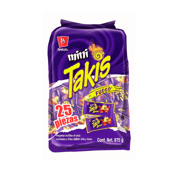 Mini Takis Barcel 25 pzs 875g – Santo Dulce