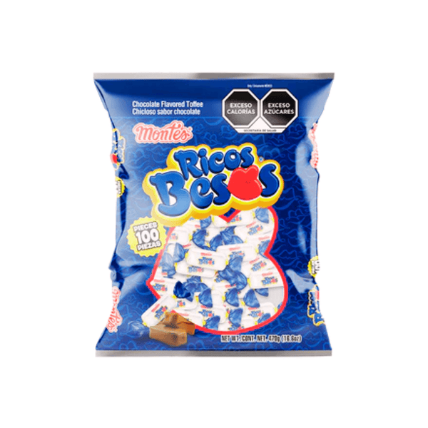 Montes Ricos Besos 100pzs – Santo Dulce