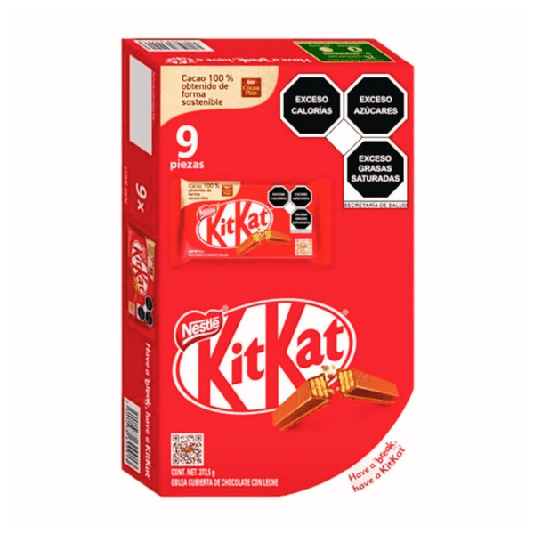 Nestlé Kit Kat extra Milk & Cocoa 9pzs – Santo Dulce