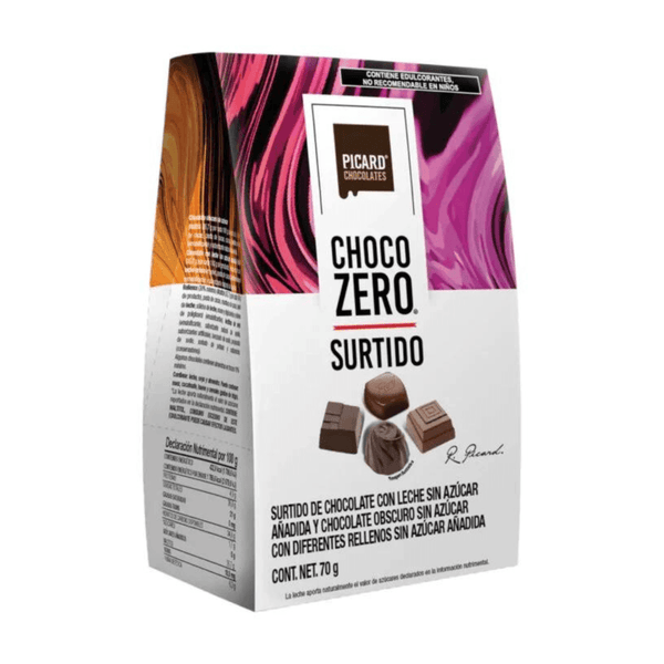 Picard Choco zero 0% Azúcar 70g – Santo Dulce