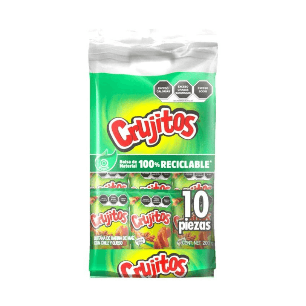 Sabritas Crujitos bolsa 10pzs – Santo Dulce