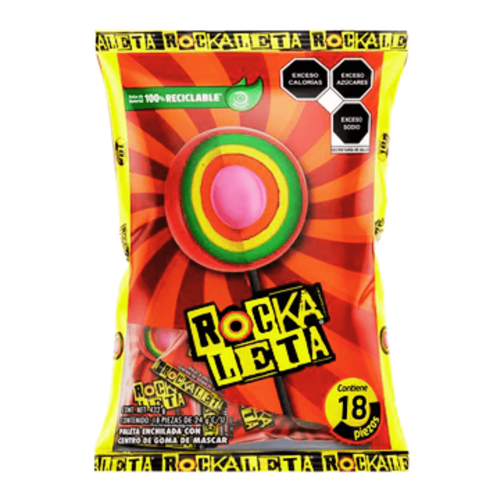 Sonrics Rockaleta 24g 18pzs – Santo Dulce